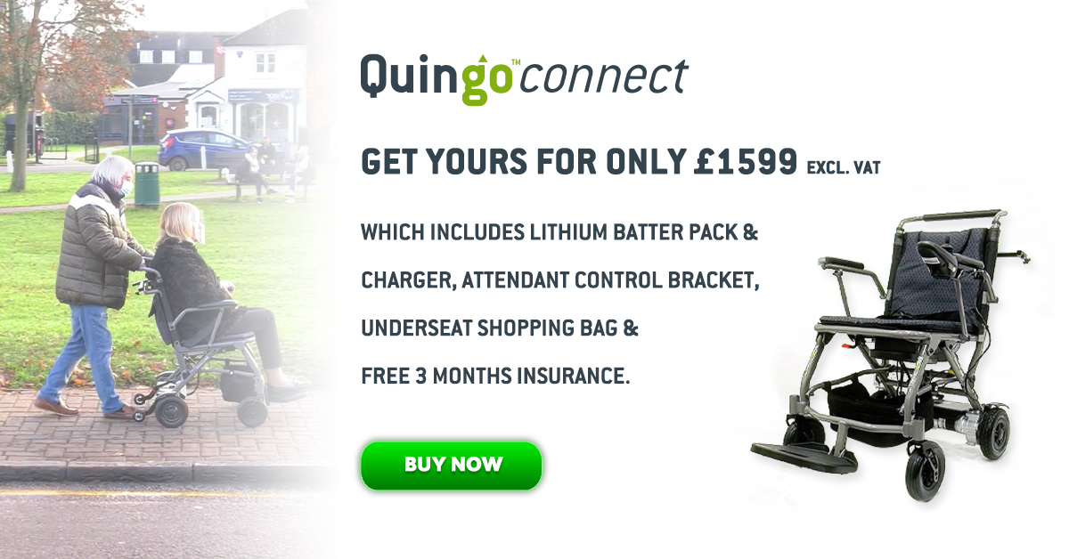 Try The Connect Powerchair For Yourself - Quingo Scooters